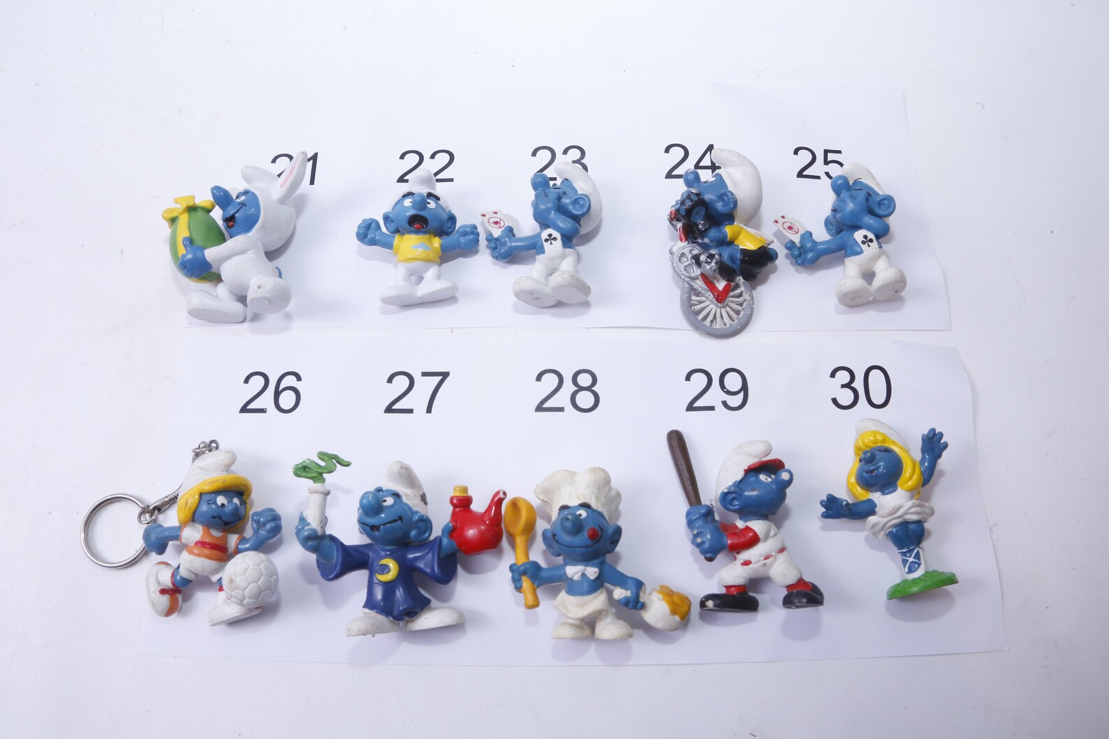 PICK YOUR OWN 1 Vintage 80s Smurfs Pvc Figures Toy Lot Cake | Etsy