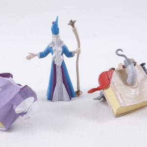 THE PAGEMASTER Wizard Book Monsters Toy Set Magician - Etsy