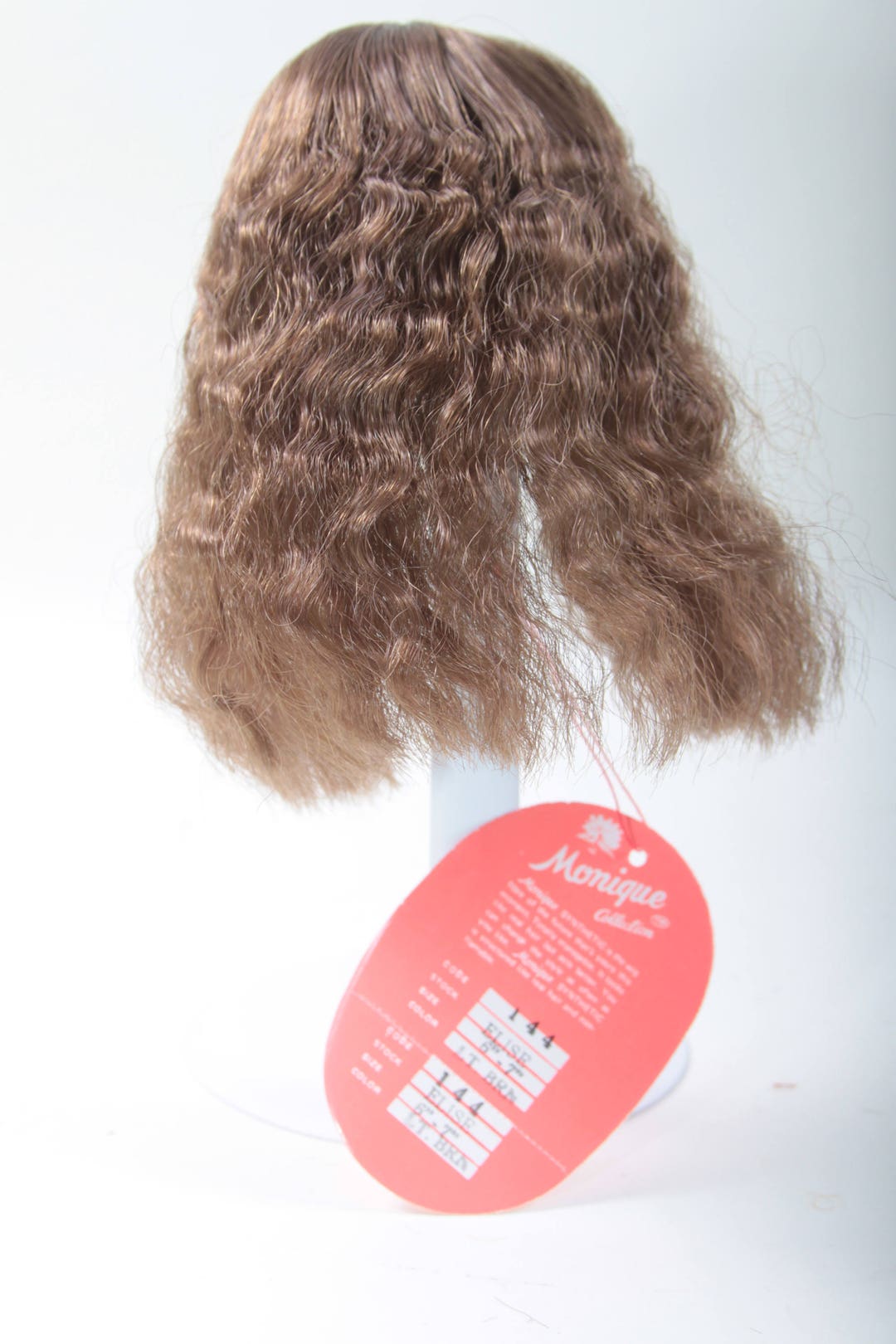 Monique Synthetic Wig Periwig Hairdo Style Elise Size 6-7 Light Brown ...