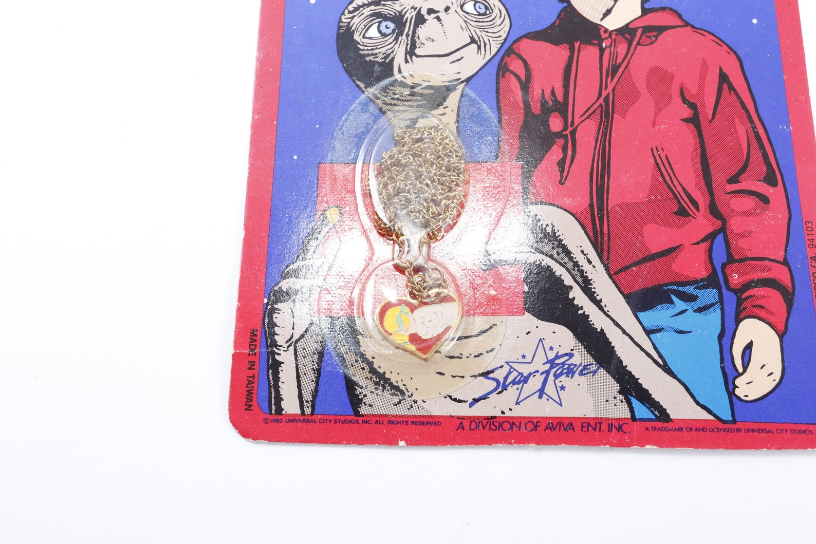 E.T. the Extra-terrestrial Heart Necklace Chain Children - Etsy