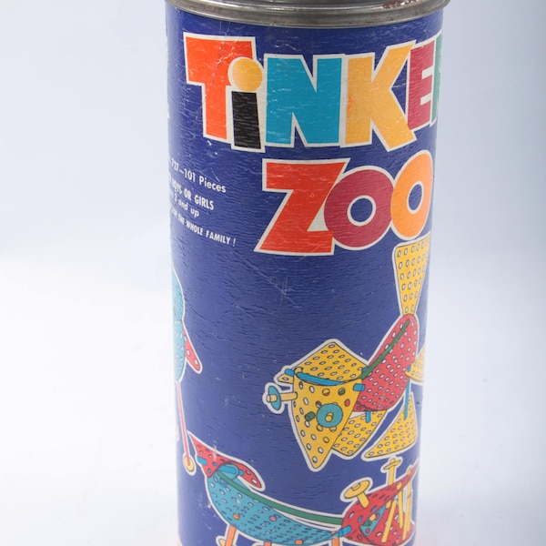 Vintage Tinker Toys - Etsy