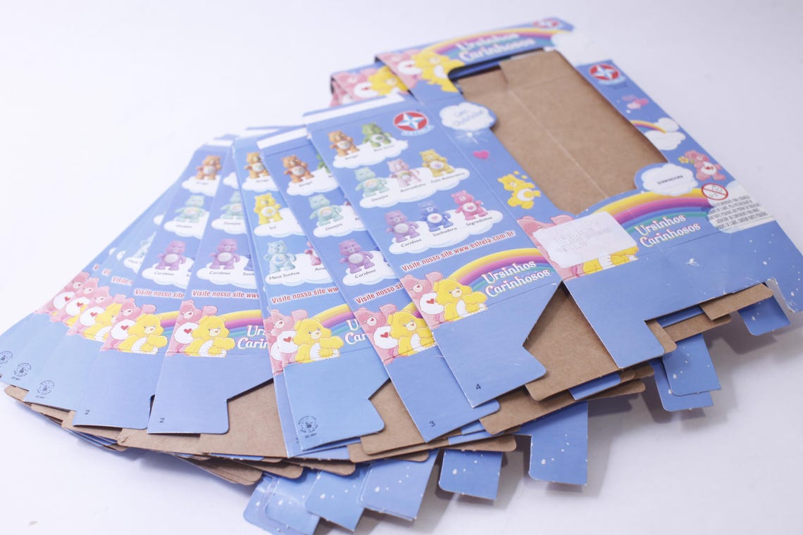 Care Bears, Brazil Package, Paper Boxes Set, Ursinhos Carinhosos ...