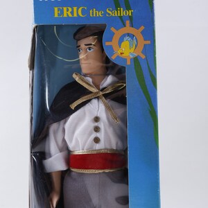 Vintage Disney's the Little Mermaid Price Eric Toy Doll Figure Tyco ...