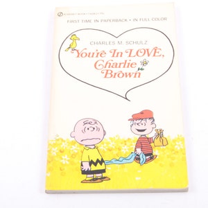 You're in Love Charlie Brown Peanuts Vintage Children's Book ~ the Pink ...