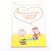 You're in Love Charlie Brown Peanuts Vintage Children's Book the Pink ...