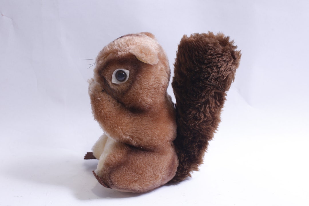 Dankin, Vintage, Plush Squirrel, Cute, 1970s, Realistic, High Quality - 230731-DIT 312 - Etsy