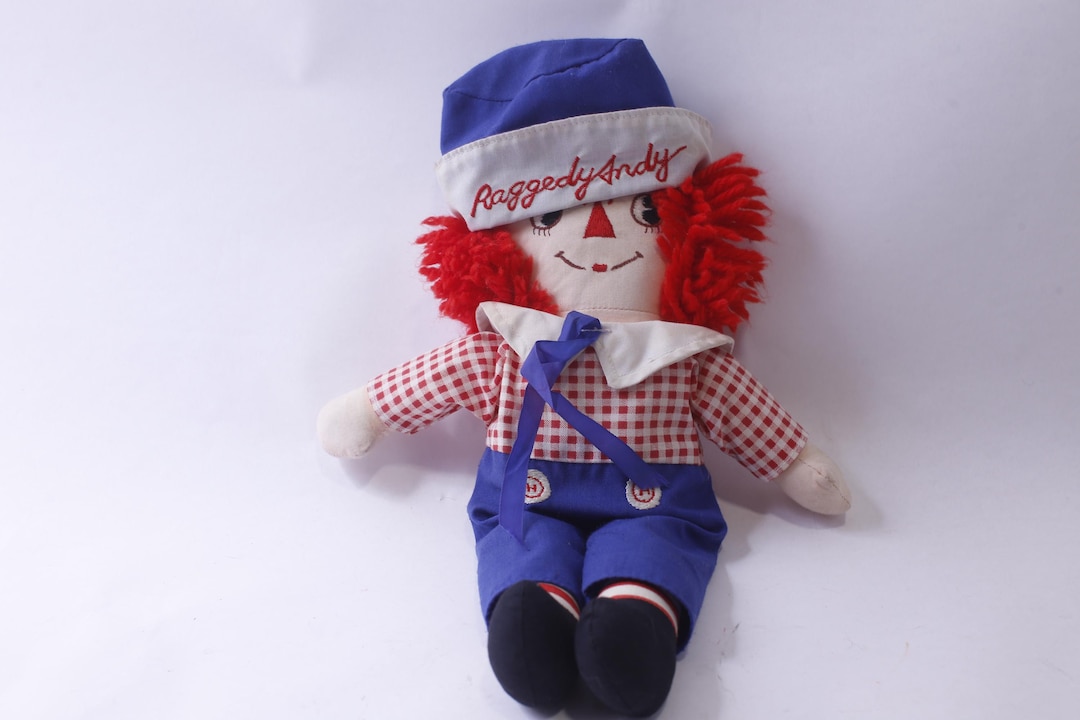 Raggedy Andy, Rag Doll, Applause, 12 Inches, Soft Toy, Iconic Character ...