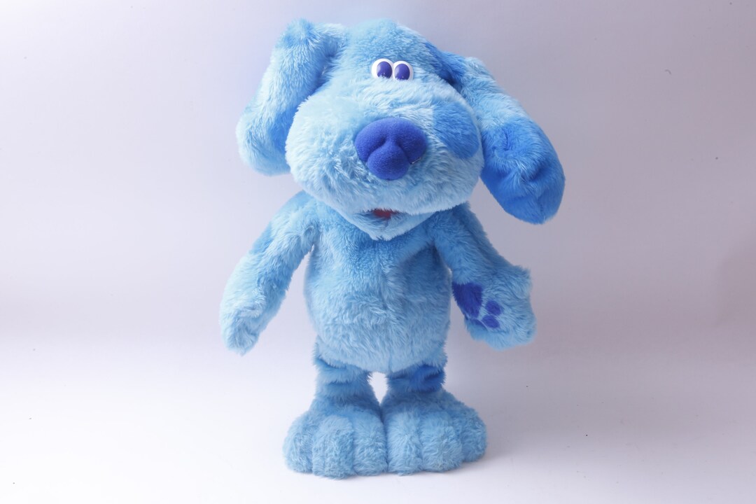 Blue's Clues, Dancing Blue, Dog, Standing, 13, Soft, Plush, Toy, Figure ...