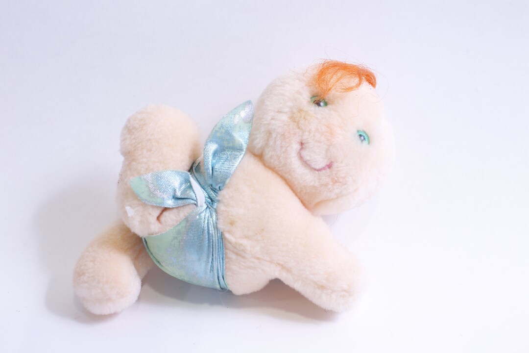 Hugga Bunch Baby, Gigglet, 1980s, Plush, 6", Blue Diaper, Adorable ...