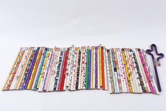 HUGE LOT Vintage Pencils Sanrio Disney Garfield Cartoon Movie - Etsy