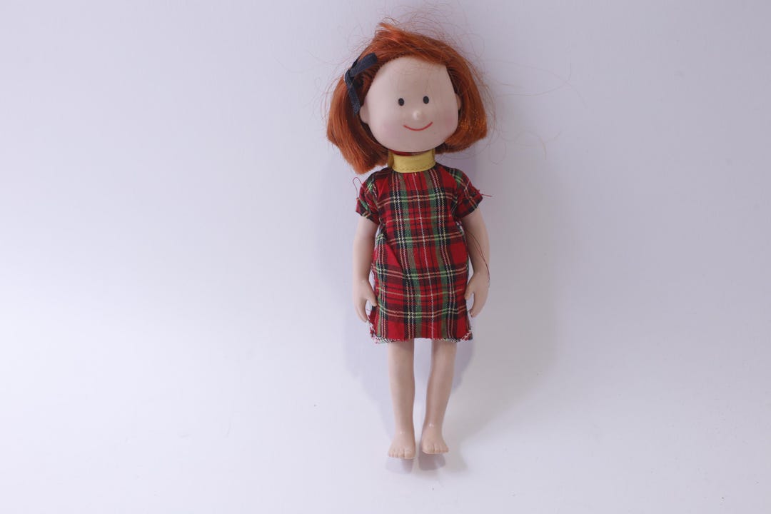 Madeline Doll in Red Plaid Dress, Eden, Redhead, Dressed, Girl Doll ...