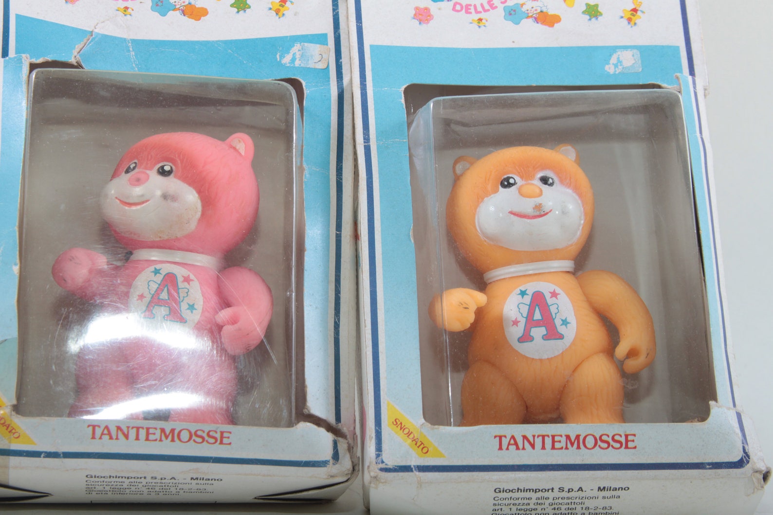 Care Bears Angelorso Angel Bears Set Vintage Miniature Plastic | Etsy