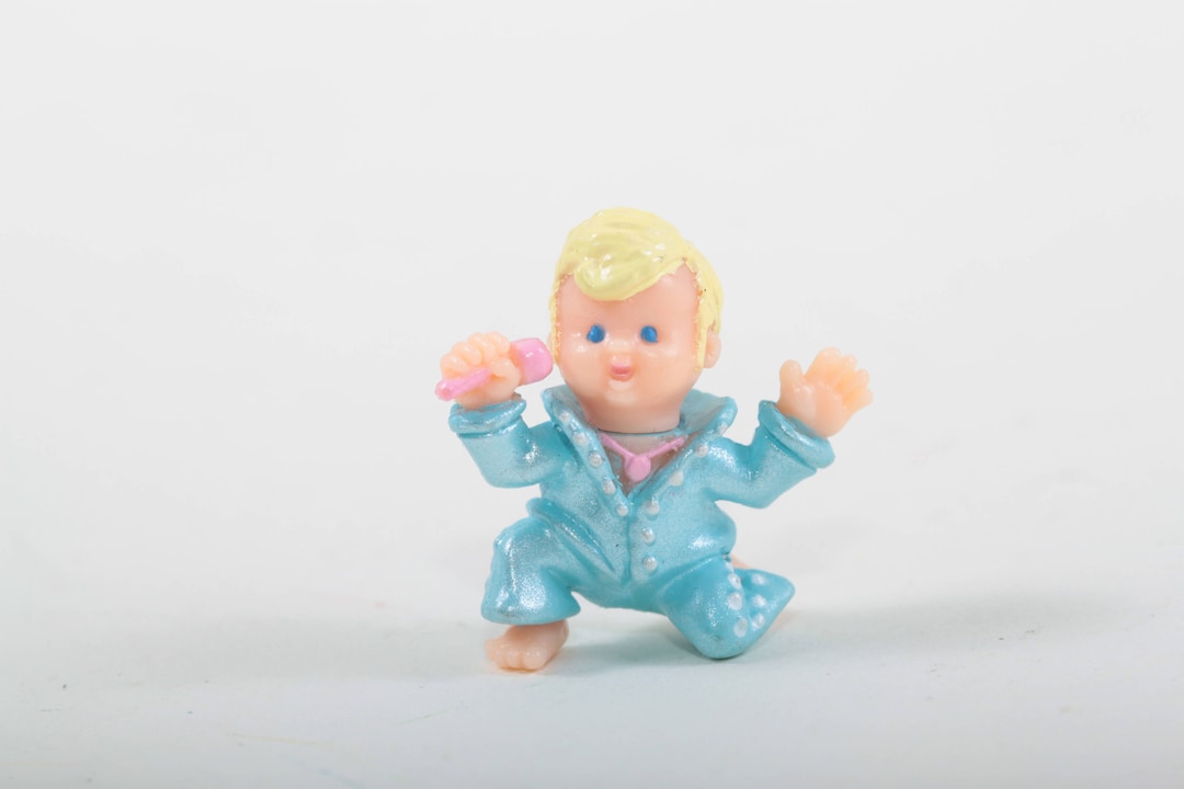 Mimi and the Go Gos Singer Vintage Toy Figure Shimmering Blue Elvis ...