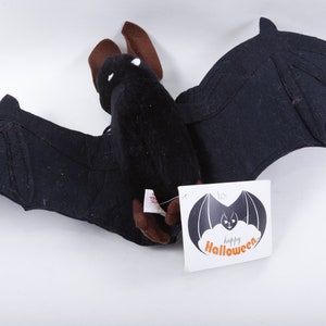 Kamar, Rare, Prototype, Sample, OOAK, Hand Made, Halloween, Bat, Black ...