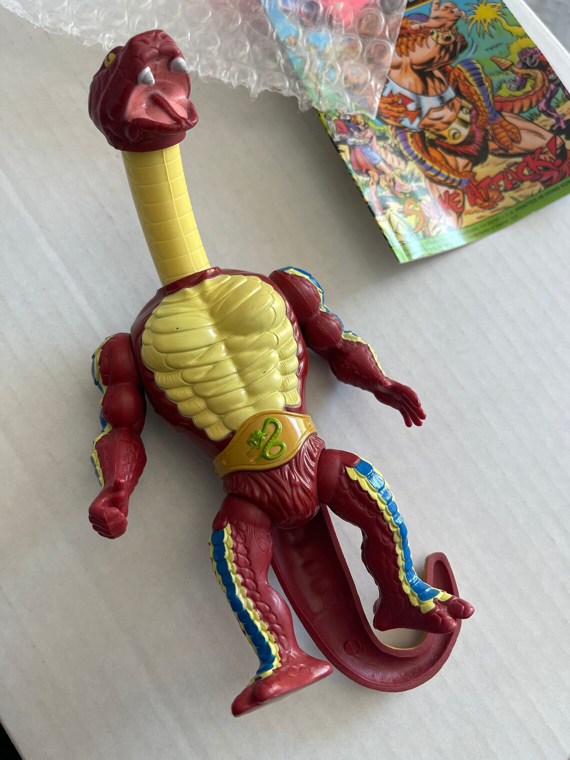 Masters of the Universe, Rattlor, Monster, Action Figure, Plastic Toy ...