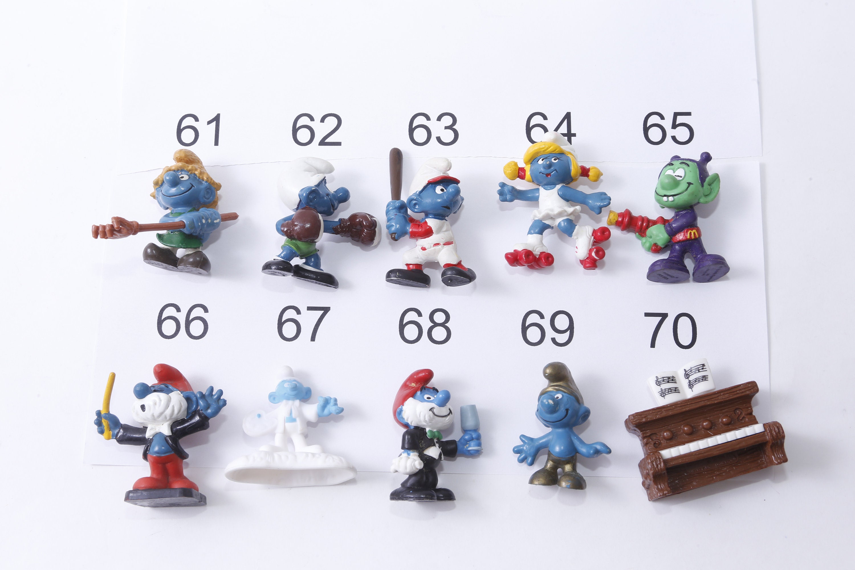 PICK YOUR OWN 1 Vintage 80s Smurfs Pvc Figures Toy Lot Cake - Etsy Canada
