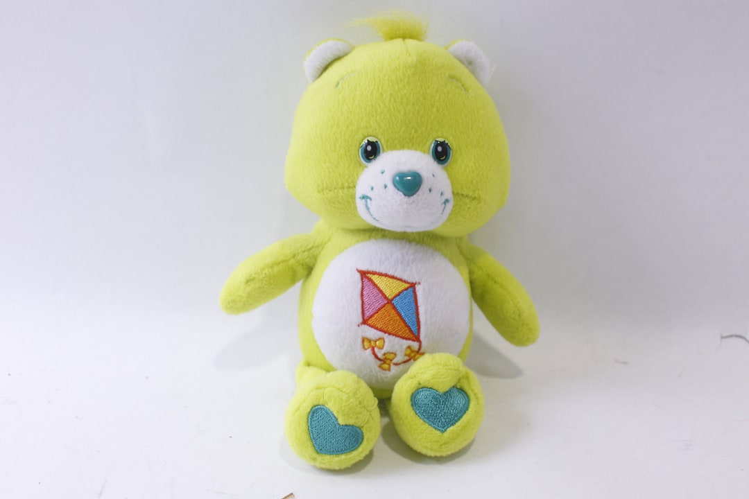 Care Bears, Do-your-best Bear, Plush, 8 Inches, Kite Symbol, Soft Toy ...