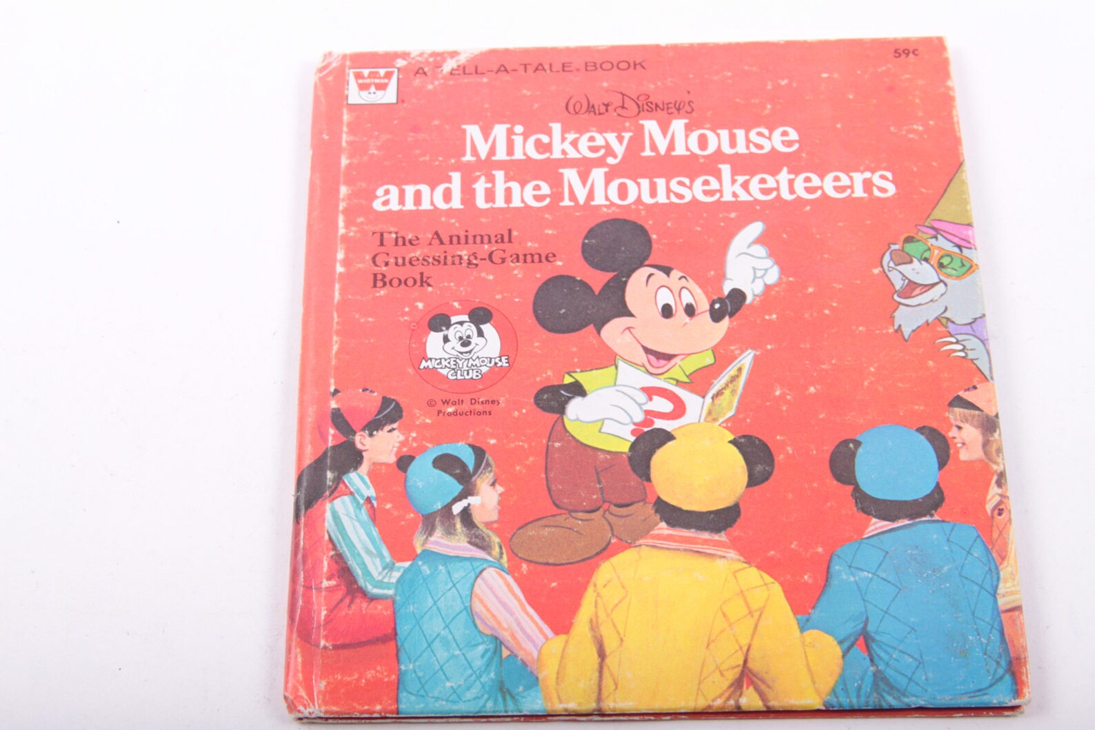 Vintage Children's Book Mickey Mouse Mouseketeers Disney | Etsy