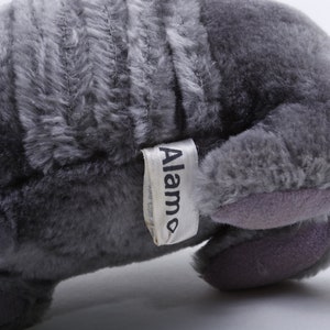 Cute Gray Armadillo Plush Soft Toy Doll Alamo Animal Figure Vintage ...