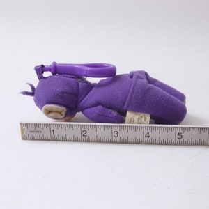 Teletubbies, Tinky-winky, Plush, Keychain Ragdoll, Burger King, Purple ...