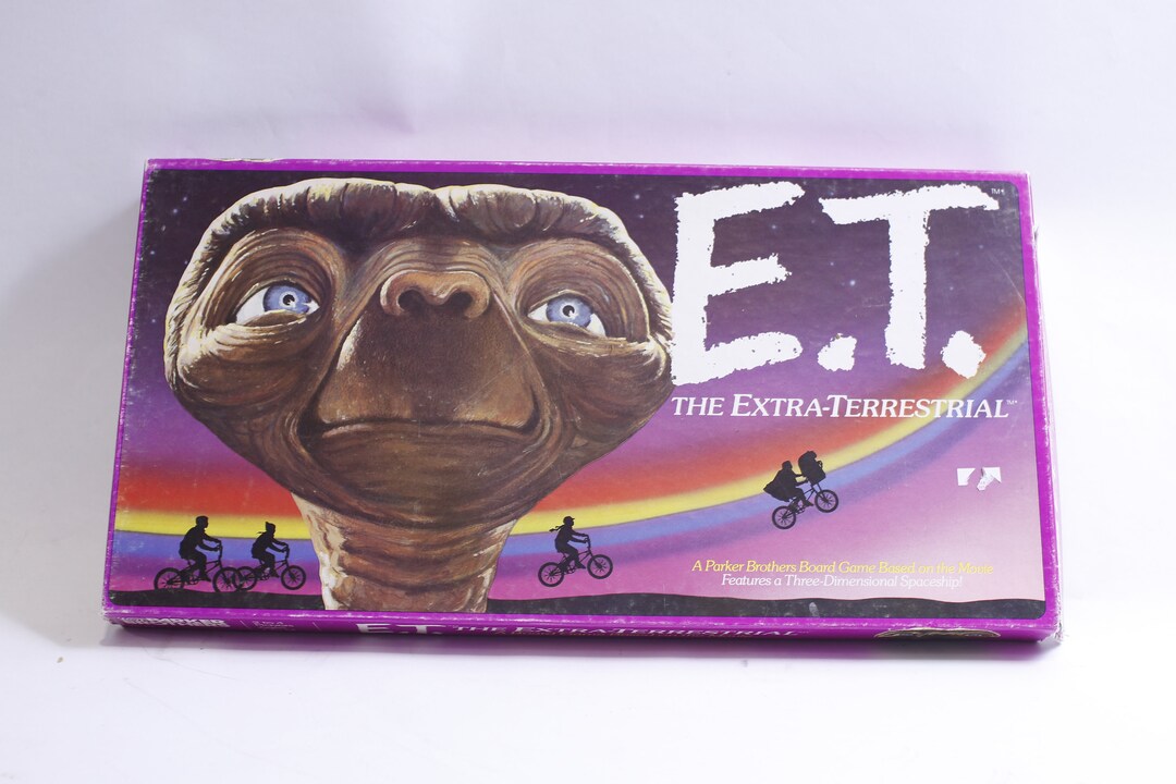 ET the Extra-terrestrial, Board Game, 1982, Parker Brothers, Three ...