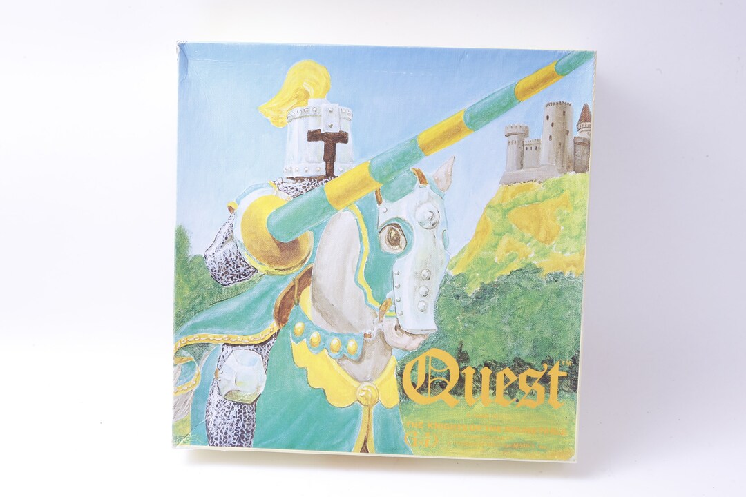 Quest, the Knights of the Round Table, Board Game, 1978, Gametime ...
