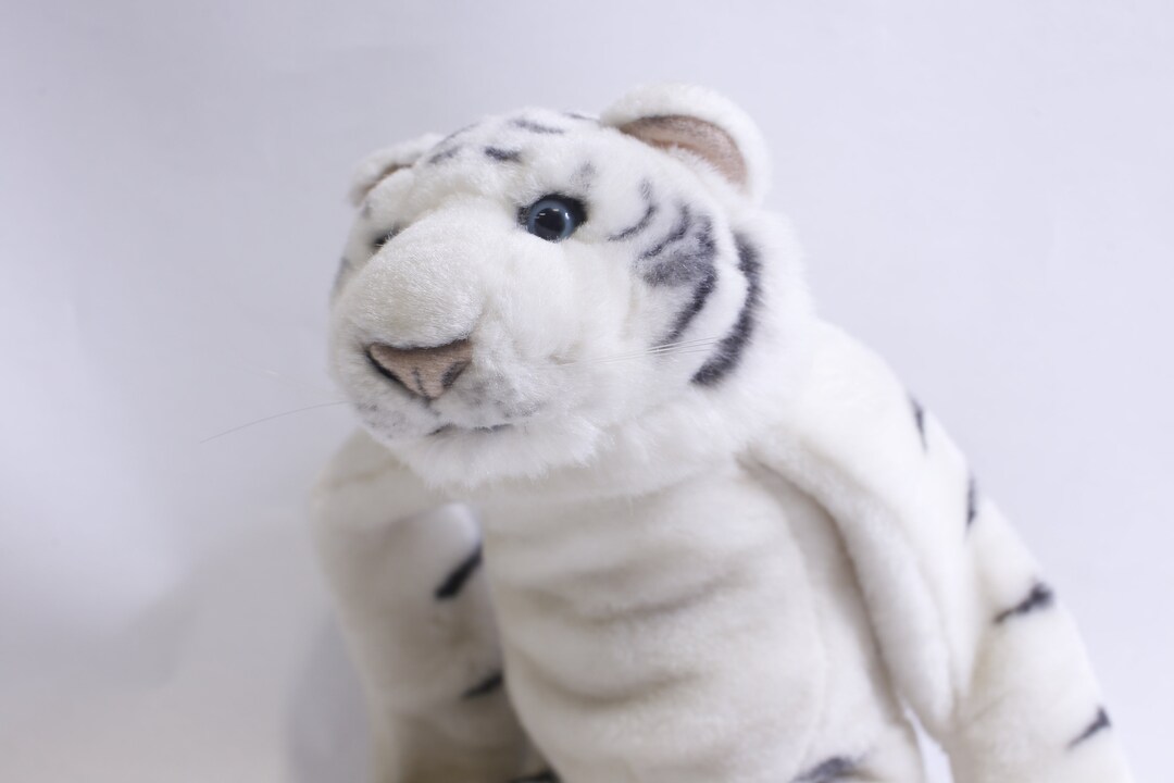 White Tiger, Hugging, 18", Plush, Long Arms, K & M International ...