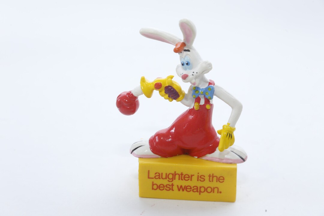Disney, Roger Rabbit Carrying Boxin Glove Gun, PVC Figure, Toy, Cartoon ...