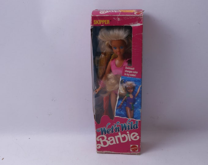 Mattel Vintage 1989 Wet 'n Wild Surf Set Vintage 1980's Barbie Surf Set ...
