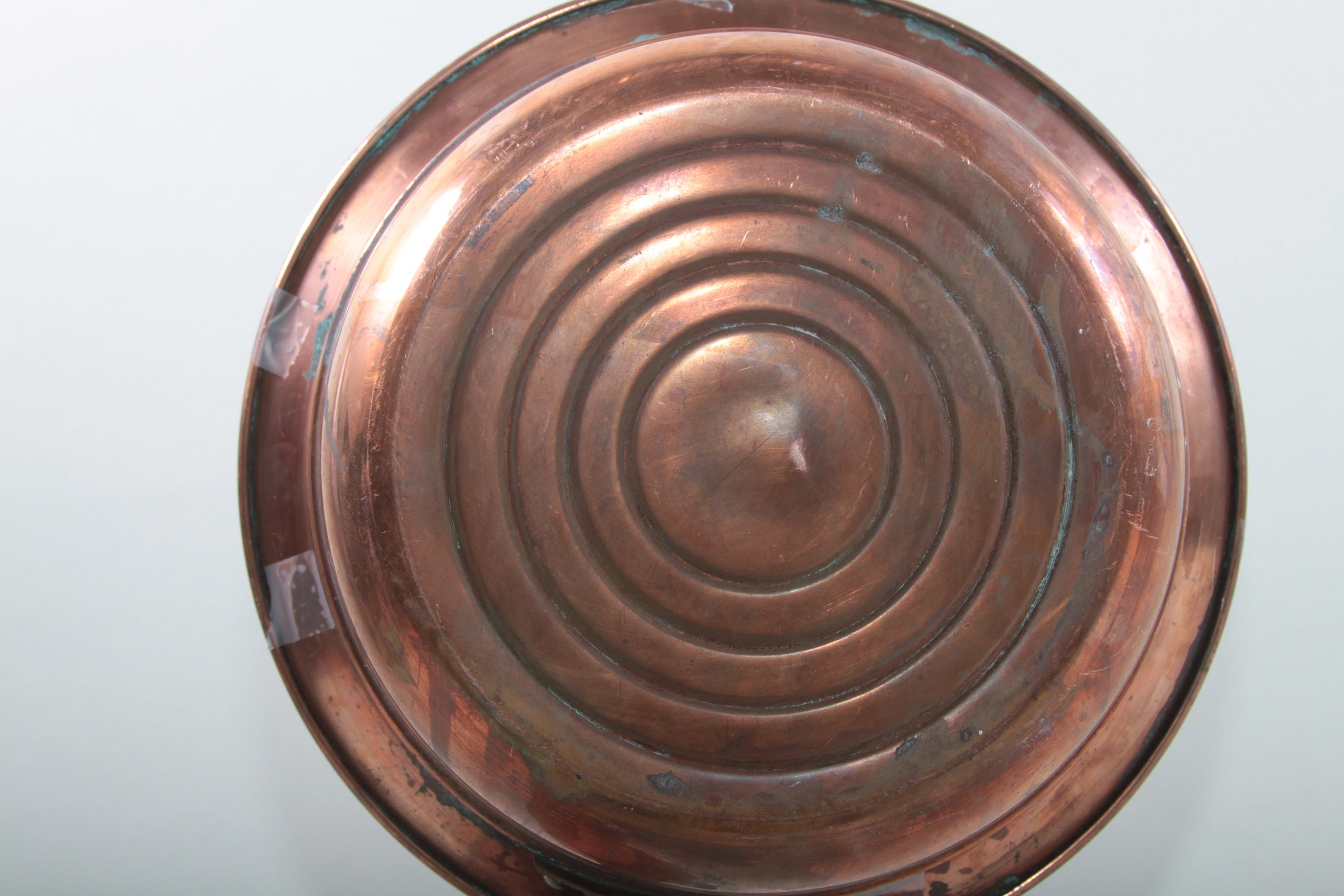 Copper Antique Pan Cooking Pan Popcorn Pan Metallic Wooden | Etsy