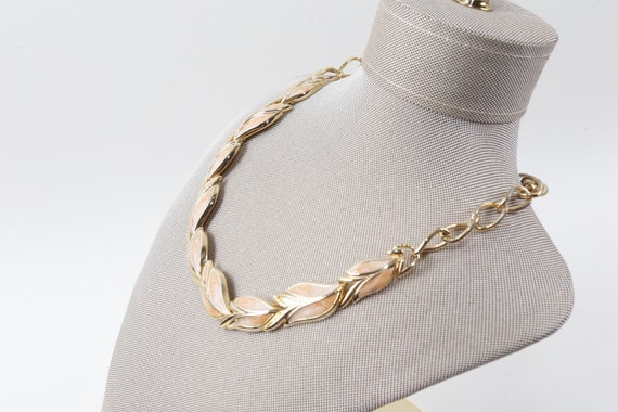 Interlocking Leaves, Vintage Necklace, Pendant, Charm… - Gem