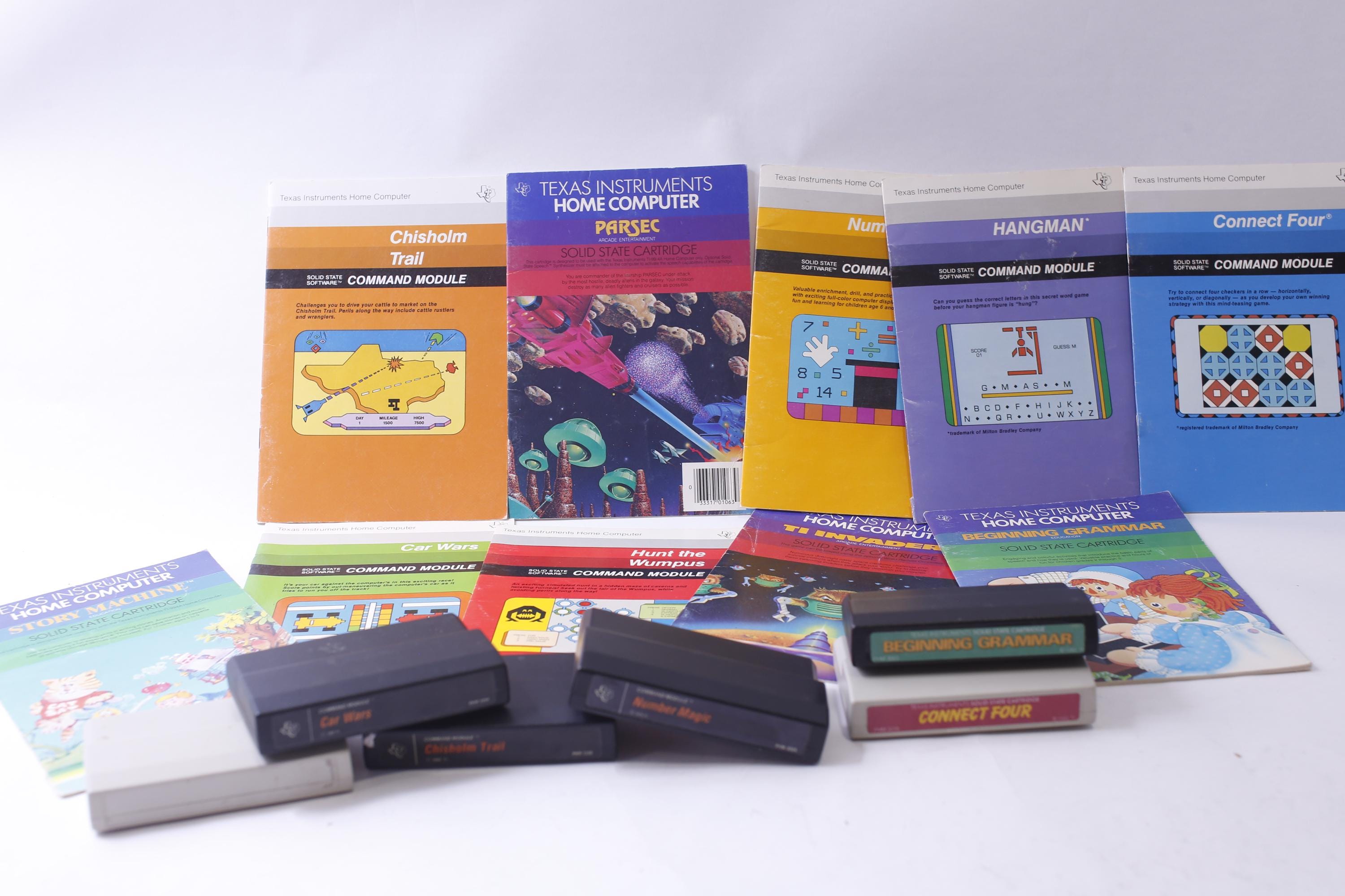 Texas Instruments Home Computer, Solid State Cartridges and Command ...
