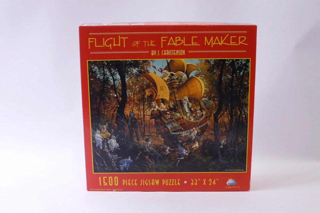 Flight of the Fable Maker, James Christenson, Jigsaw Puzzle, 1500 Pc ...