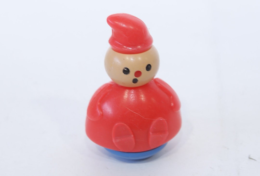 Fisher-price, Roly Poly, Weeble Wobble, Candlestick Man, 1970s, Vintage ...
