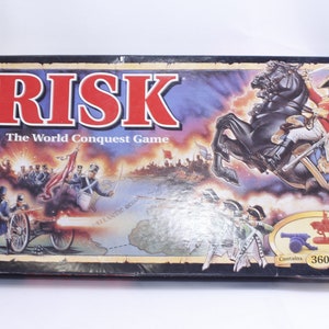 Risk, Board Game, 1993, the World Conquest Game, Historical, Children ...