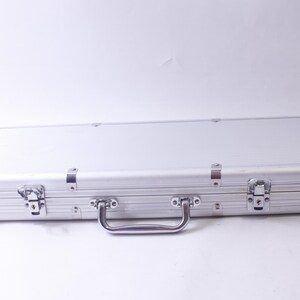 Poker Chip Set in a Silver Carry Case, Card Game, Casino, Professional ...