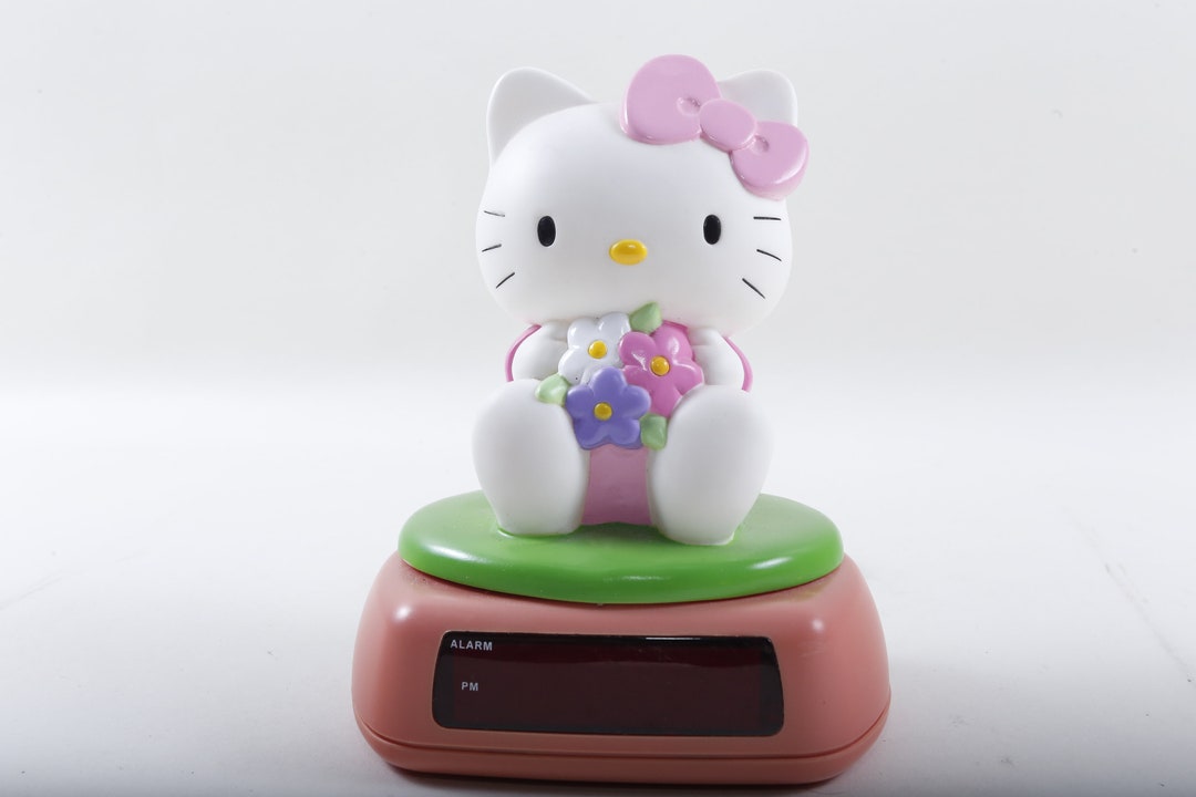 Hello Kitty, Electronic, Clock, Alarm Radio, WORKS, Vintage, Cat, Photo ...