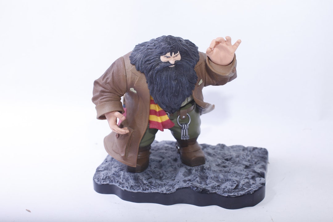 Harry Potter, Rubeus Hagrid Action Figure With Stand Base, 2000, Warner ...