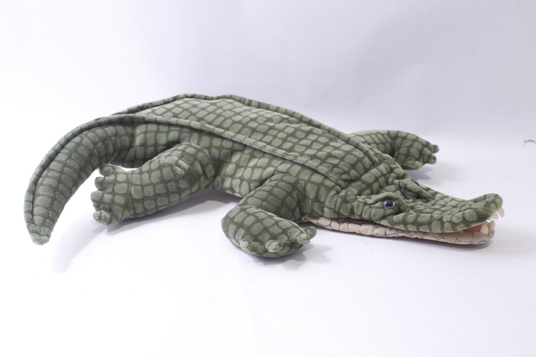Folkmanis, Alligator, Full Body Puppet, Big Hand Puppet, Soft Toy ...