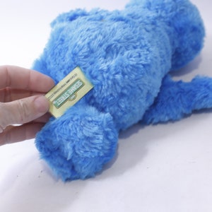 Sesame Street, Cookie Monster, Plush, Blue Soft Toy, 2002, Sesame ...