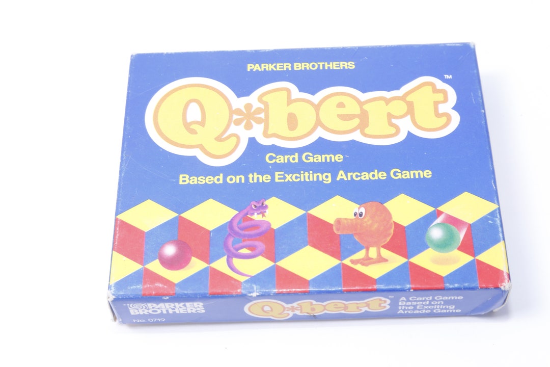 Q Bert, Card Game, Board Game, Parker Brothers, 1983, Fun, Party ...