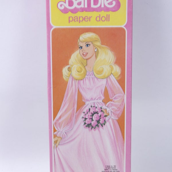 Mattel Paper Doll - Etsy