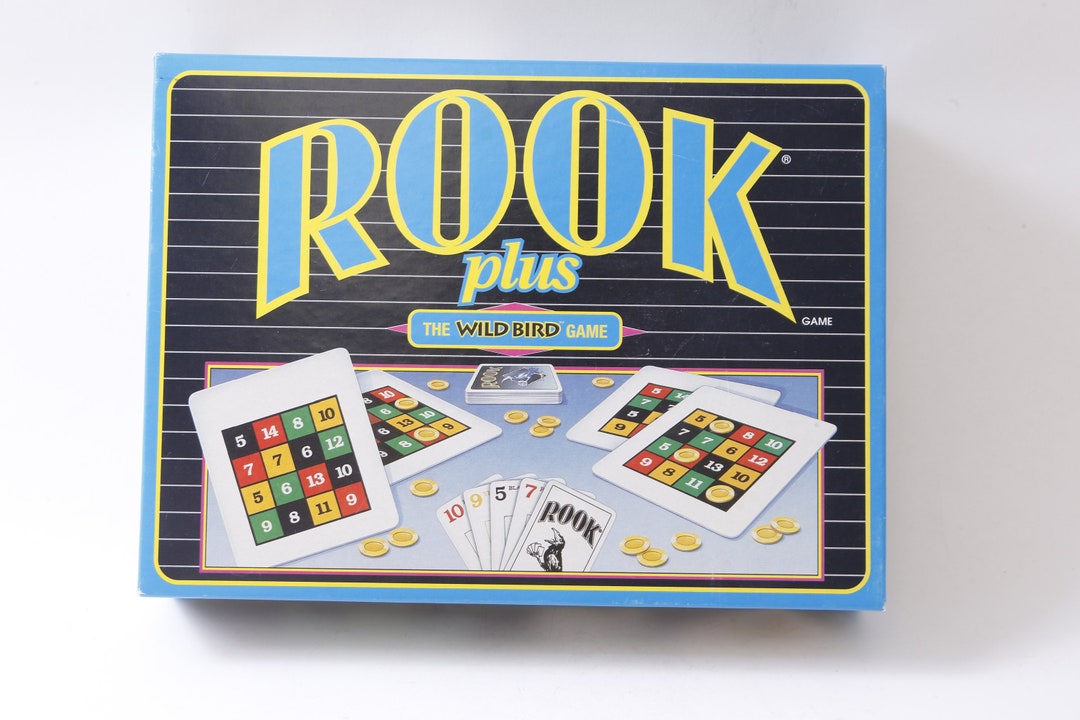 Rook Plus, the Wild Bird Game, Board Game, Card Game, Parker Brothers ...