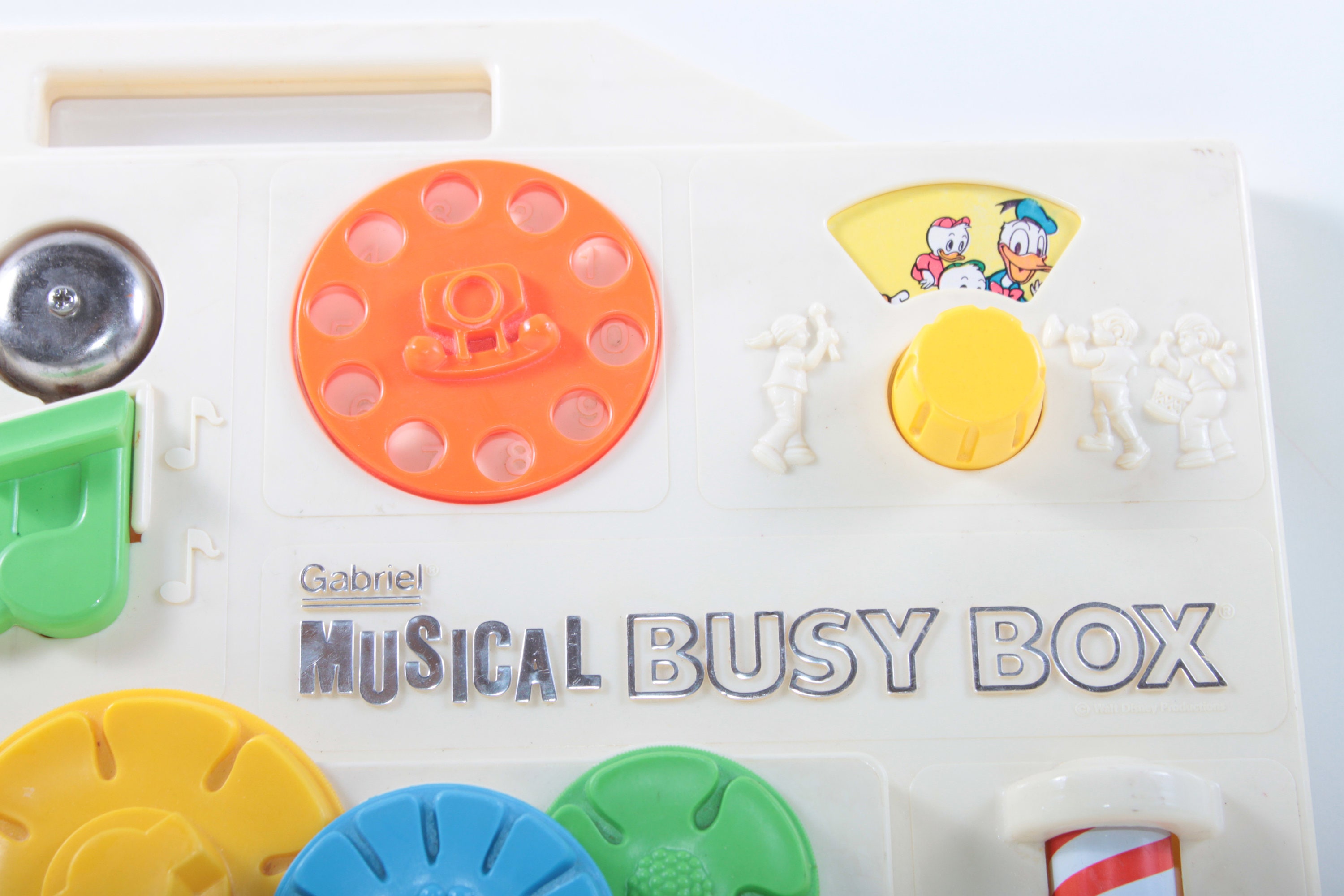 Disney Activity Baby Toy Gabriel Musical Busy Box Vintage Fun | Etsy