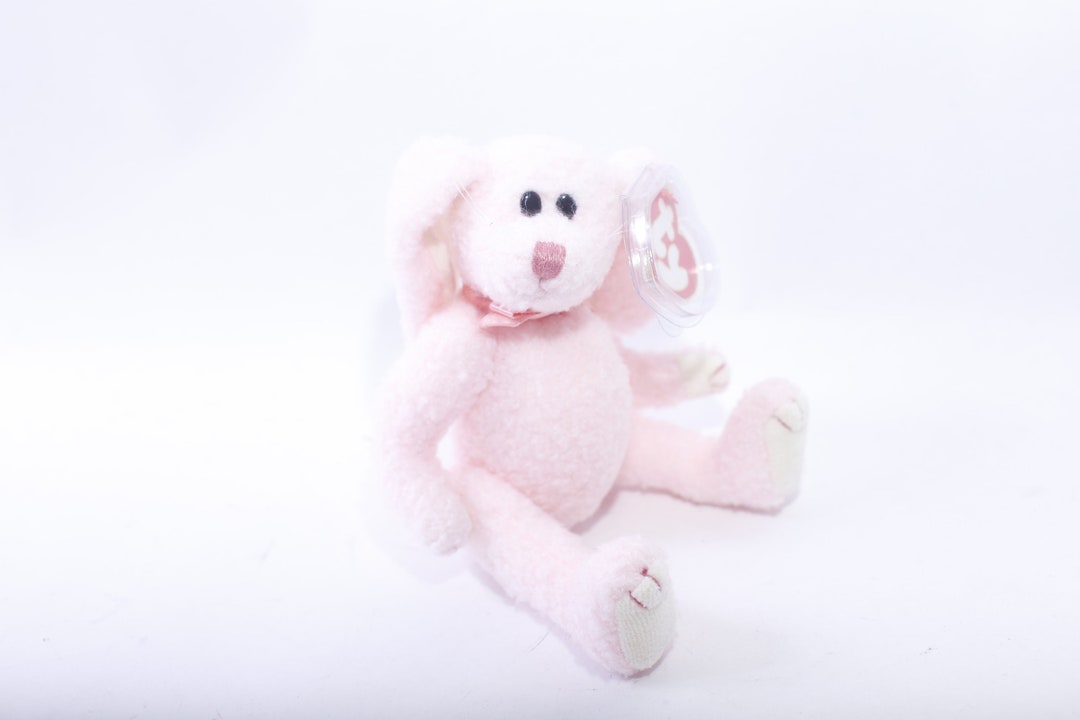 TY Strawbunny Rabbit, Pink Plush, Toy, Collectible, Stuffed Animal ...