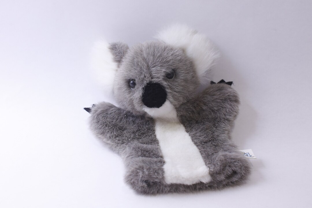 Koala Hand Puppet, Furry, Soft Toy, Interactive, Storytelling, Adorable ...