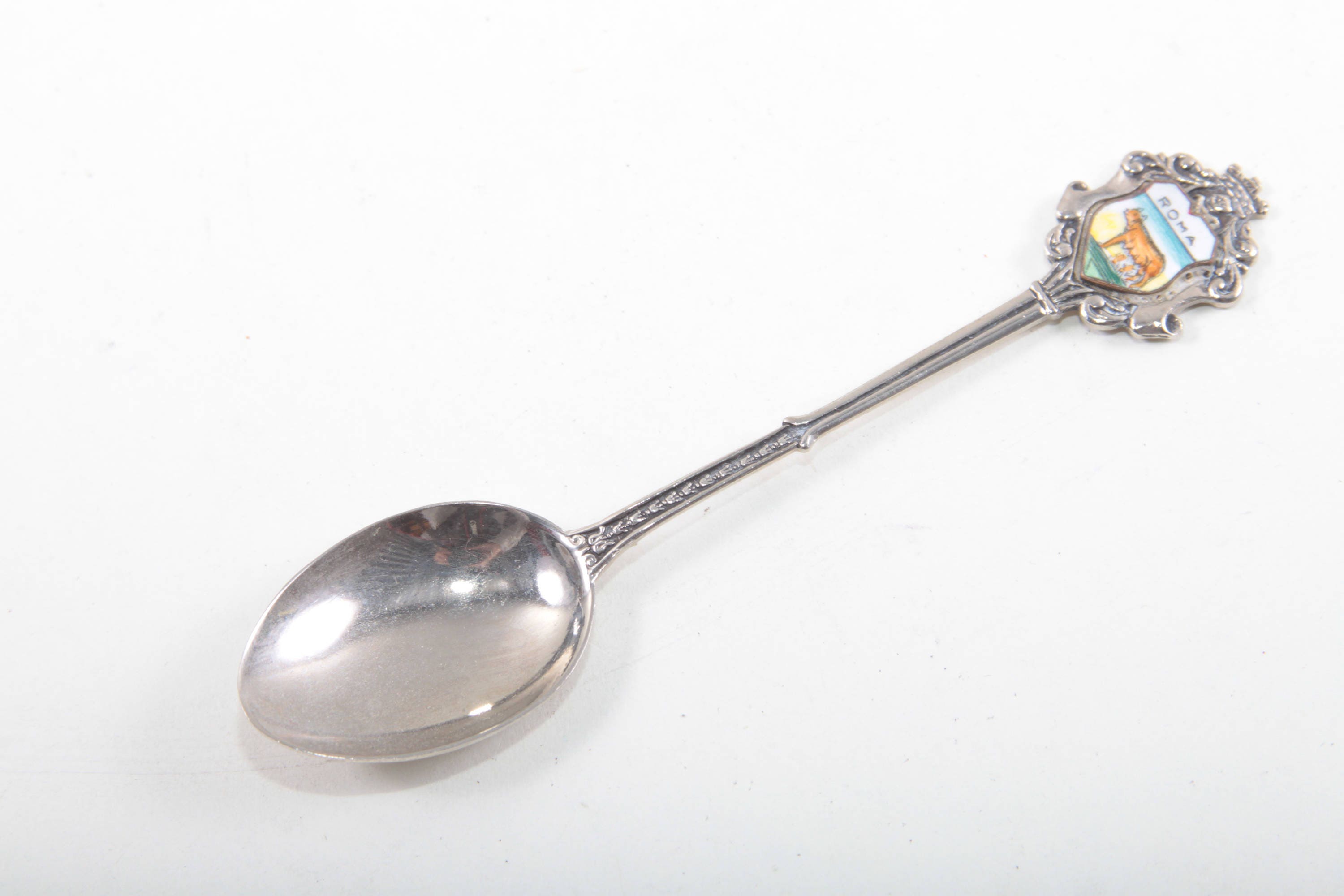 Vintage Silver Spoon Souvenir Silver Plated Antique Roma Italy - Etsy UK
