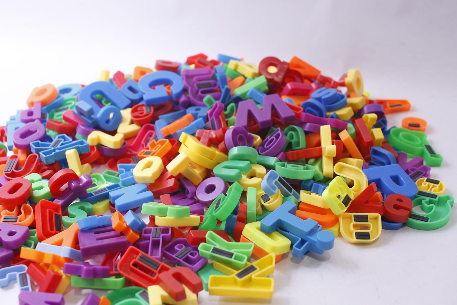 Little Magnetic Letters, Colorful Pieces, Language, Words, Learning ...