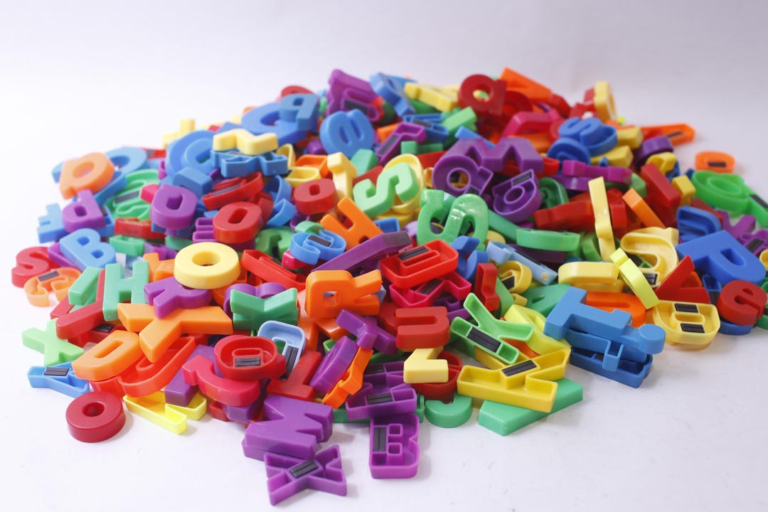 Little Magnetic Letters, Colorful Pieces, Language, Words, Learning ...