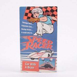 Speed Racer Challenge of the Masked Racer VHS Car With A Brain Vidamerica ~ 20-01-21 - Etsy